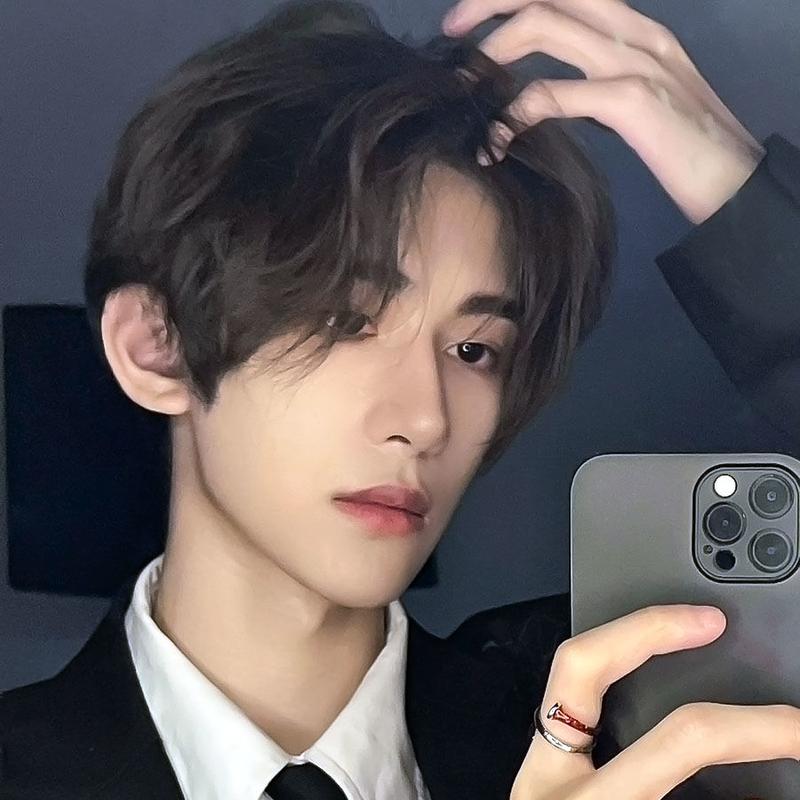Fake Head Cover Short Hair Korean Style Full Head Cover for Boys ...