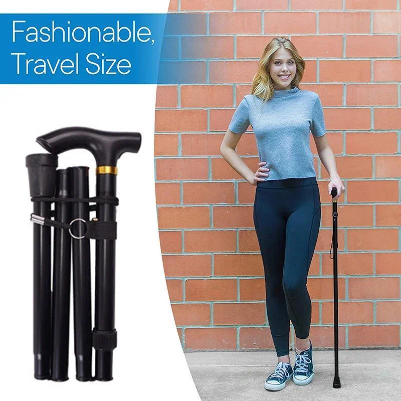 Adjustable Walking Stick Cane 2 Section Stable Anti-Skid Ant - TikTok ...