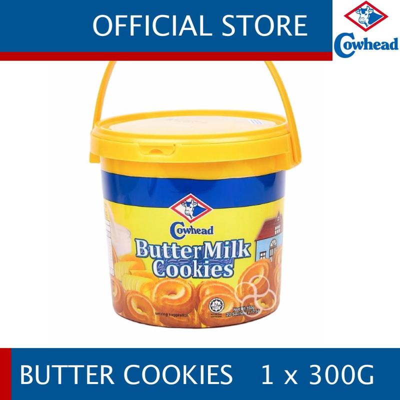Cowhead Butter Cookies Bucket 350g x 1 [Biscuits - Cookies] - TikTok ...