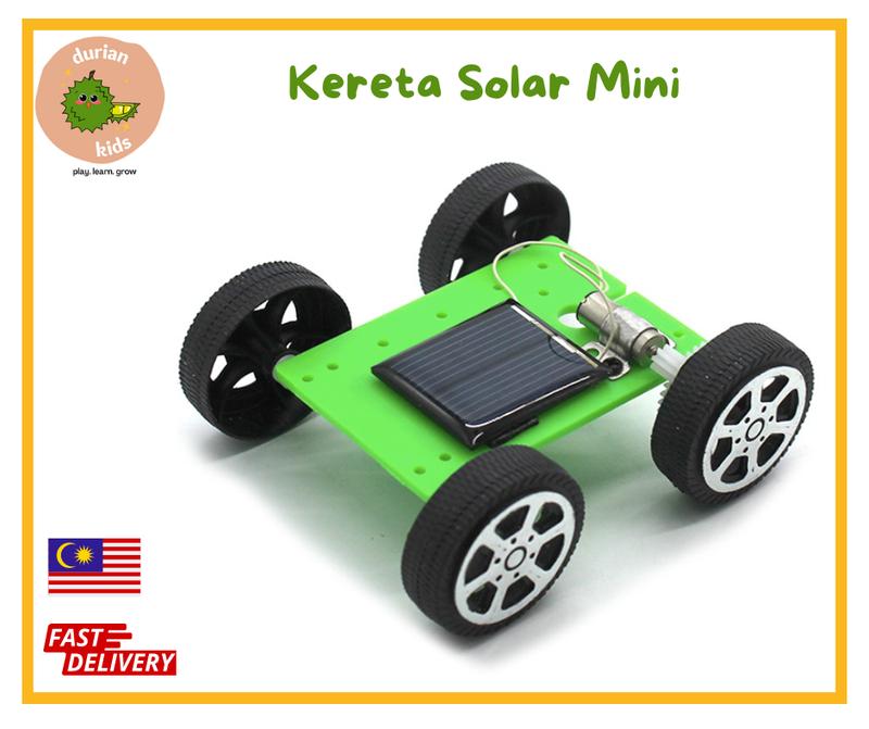 Science Educational Toy/ DIY Mini solar car/ RBT Kereta Solar Mini ...