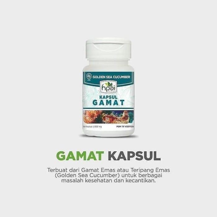 Gamat ekstrak teripang emas isi 60 kapsul produk original - Shop ...