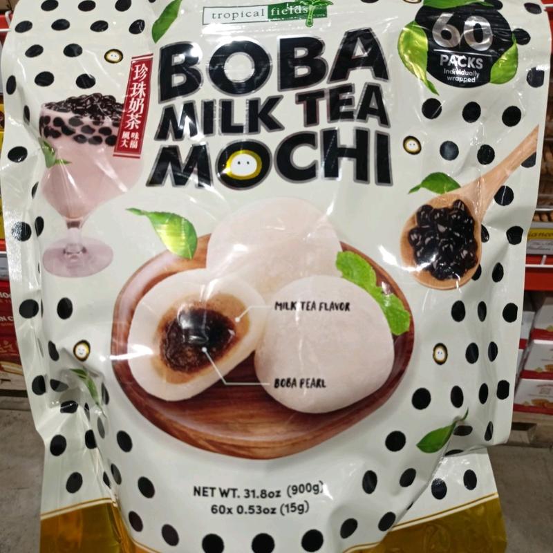 Tropical Fields Boba Milk Tea Mochi 60packs - TikTok Shop Philippines