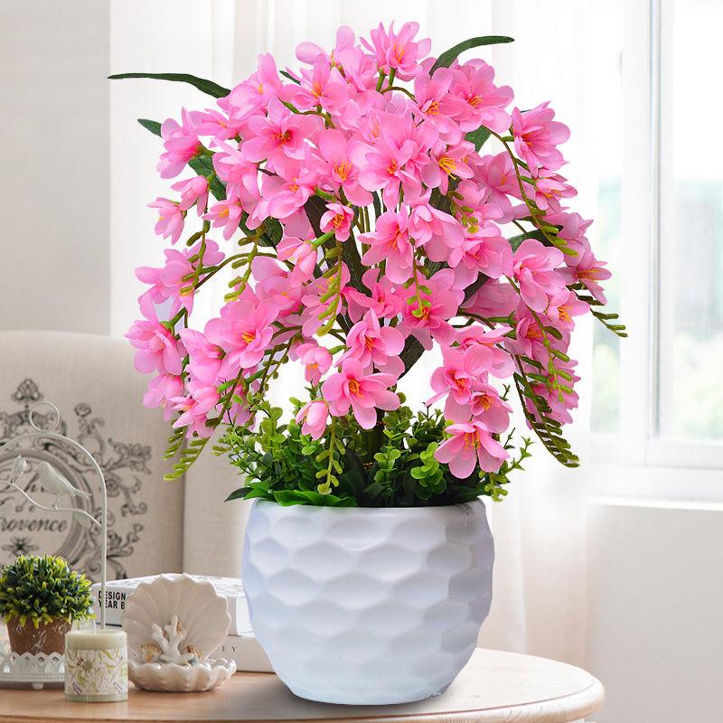 Bunga Tiruan, Orkid Rama-rama, Sesuai untuk Hiasan Rumah, Ruang ...