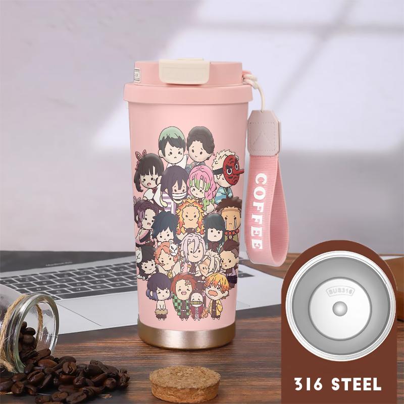 Tumbler Coffee Mug Demon Hunter Drinking Bottle Aesthetic CUP Case 500 ...