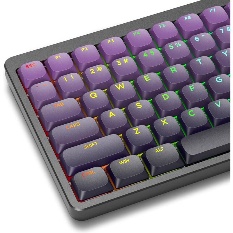 Low Profile Keycaps, PBT Key Cap Shine Through, Custom Keyboard ...