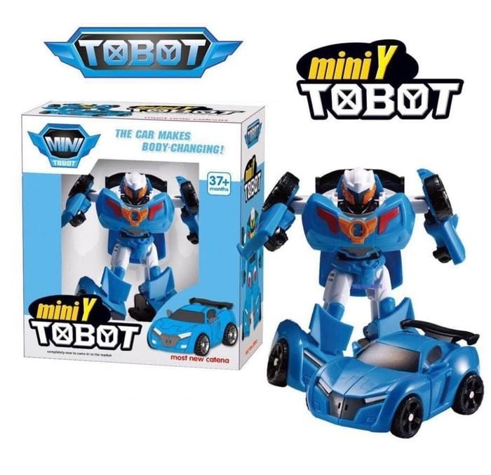 Tobot Mini Y Transform Robocar Mainan Anak unik - Shop | Tokopedia