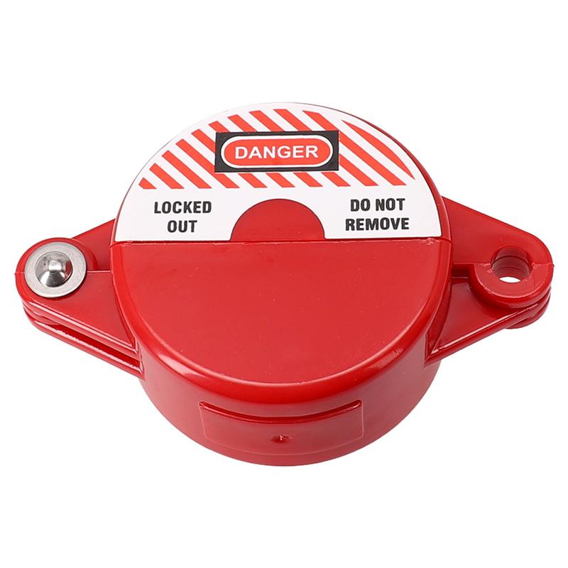 Red Padlock Cylinder Tank Lockout Safety Valve Padlock ABS Outdoor ...