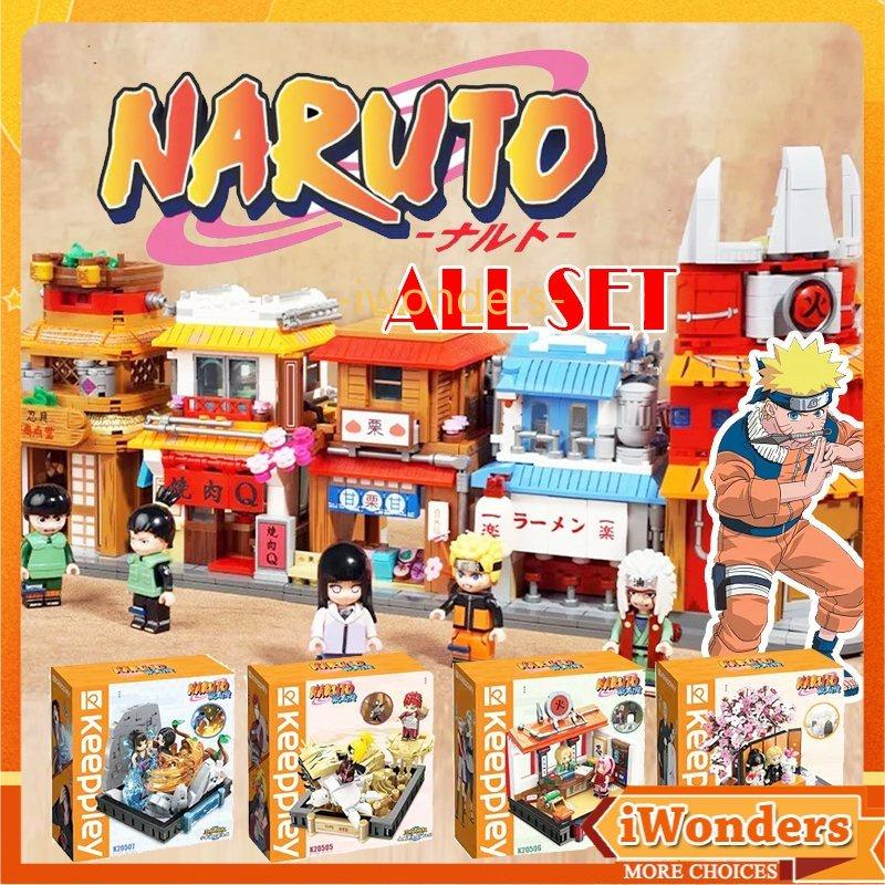 NARUTO Semua Set Mainan, Hadiah Model, Pemandangan Jalan Kartun ...