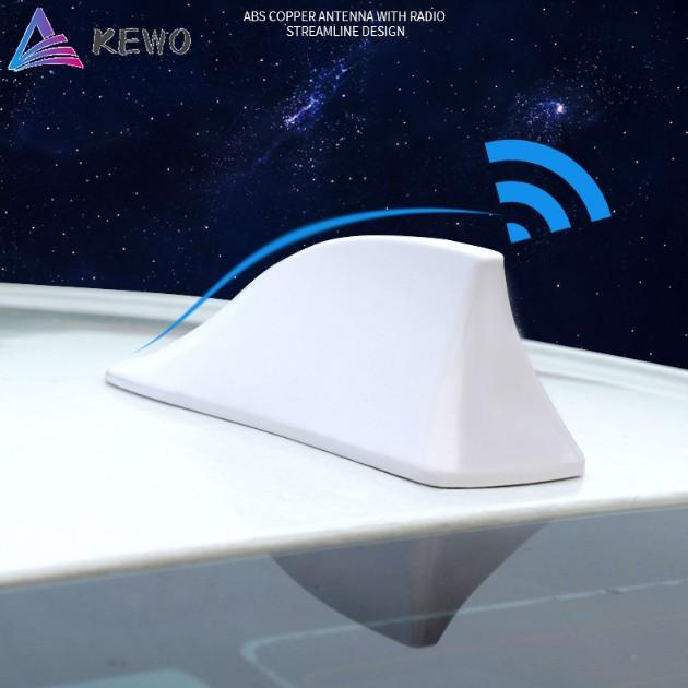 ACEKOGO Universal Auto Shark Fin Car Roof Trim Cover AM/FM Radio ...