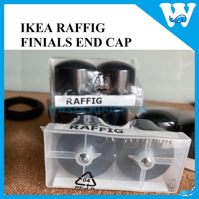 IKEA 1 PAIR RAFFIG FINIALS FOR RACKA/HUGAD CURTAIN ROD 2PCS - TikTok ...