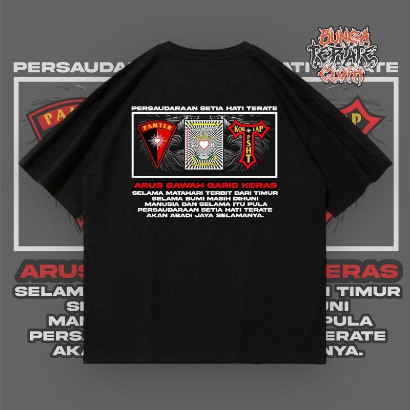 KAOS TERATE PAMTER KORLAP V.2 KAOS PSHT KORLAP PAMTER - Shop | Tokopedia