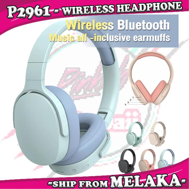 P2961 wireless bluetooth headset head-mounted stereo noise canceling ...