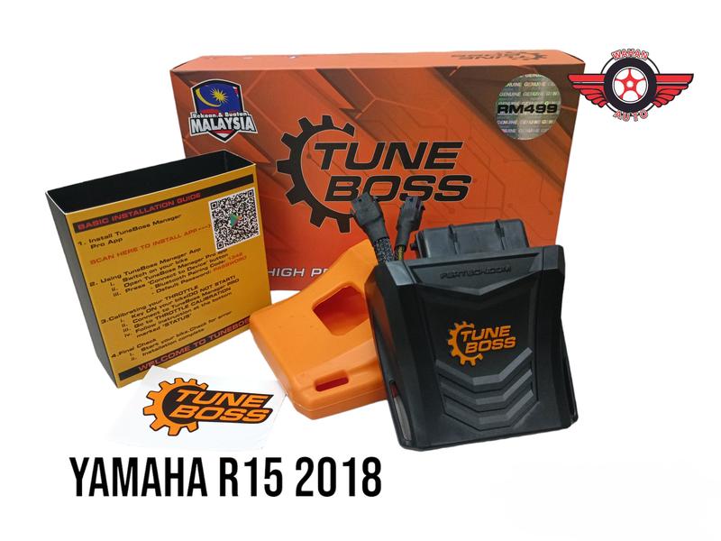 TUNE BOSS ELECTRONIC CONTROL UNIT ECU YAMAHA R15 2018 R25 2015/2019 ...