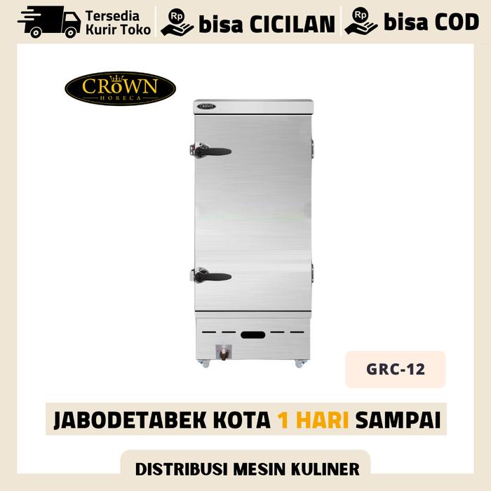 Jual Gas Rice Streamer Crown GRC-12 Tray Gas Penanak Nasi 12 Loyang ...