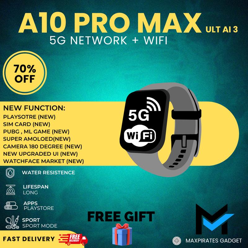 [LATEST 2024] A10 PRO MAX SUPER AMOLED HD SMART WATCH (NEW FUNCTION ...