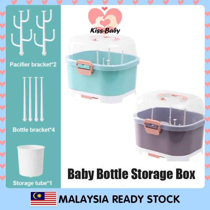 Portable Baby Milk Bottle Storage Box Rack Tempat Letak Beka - TikTok ...
