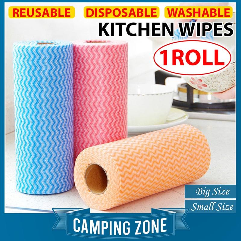 1 ROLL Multipurpose Reusable Washable Disposable Kitchen Rag - TikTok ...