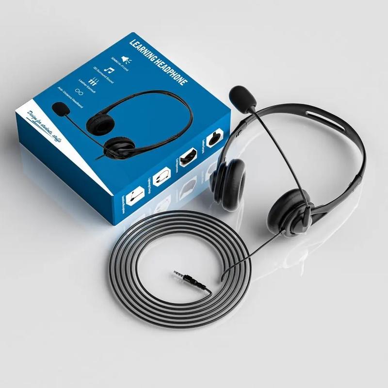 Wired Headworn Wired Headset Folding Style Headworn Cellular - TikTok ...