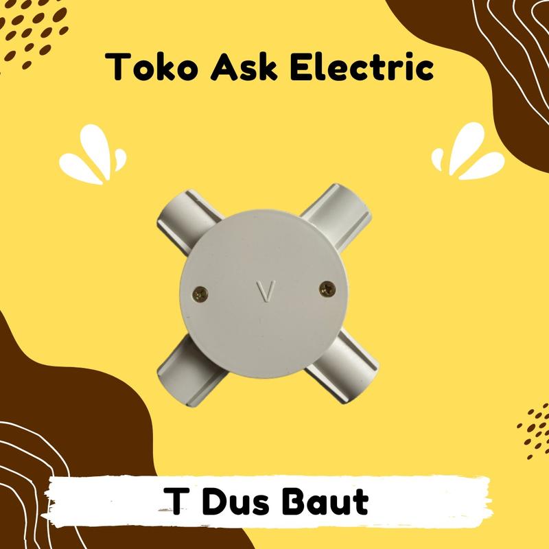 T Dus Baut Putih Lubang 4/Baut Asli Kuningan/T Dos Outdoor ataupun ...