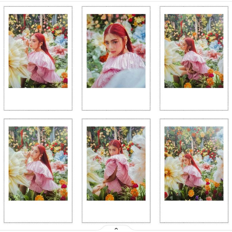 1 pc personalized instax mini photos with glittery effect Print ...