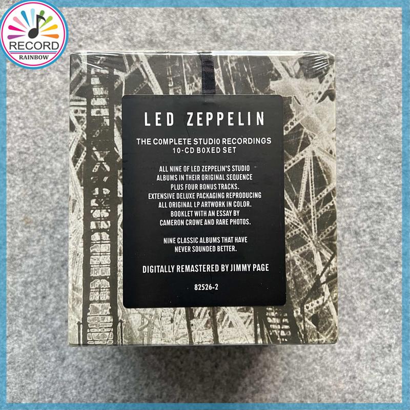 Led Zeppelin The Complete Studio Recordings 10-CDs Box Set Original ...