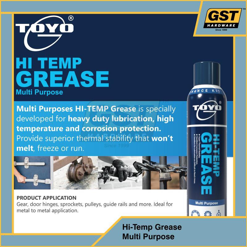 TOYO-G Hi-Temp Grease Spray 300ml - TikTok Shop Malaysia