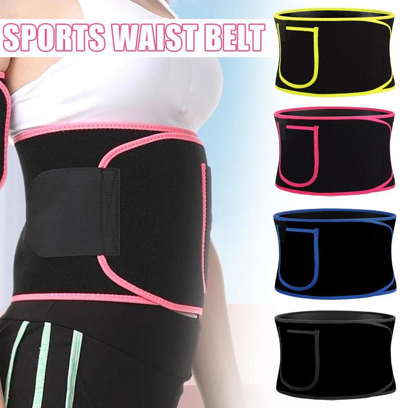 Running Yoga Fitness Belt Exercise Belt Comprehensive Elastic Sweating ...