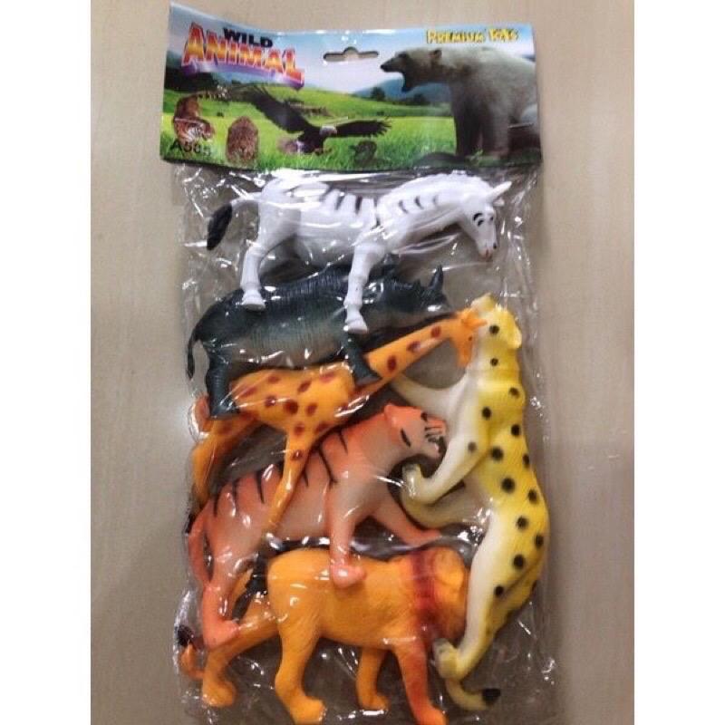 Mainan Binatang Karet Wild Animal - Shop | Tokopedia