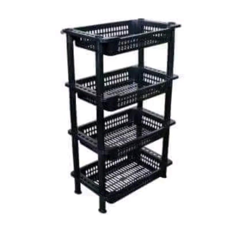 4 Layer Utility Rack Plastic Ware Small Size Organiser Triangle ...