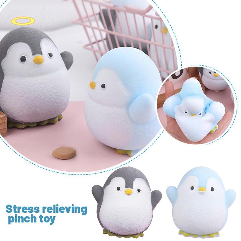 Mainan Menguli Penguin, Reka Bentuk Comel, Mainan Lantunan Perlahan ...