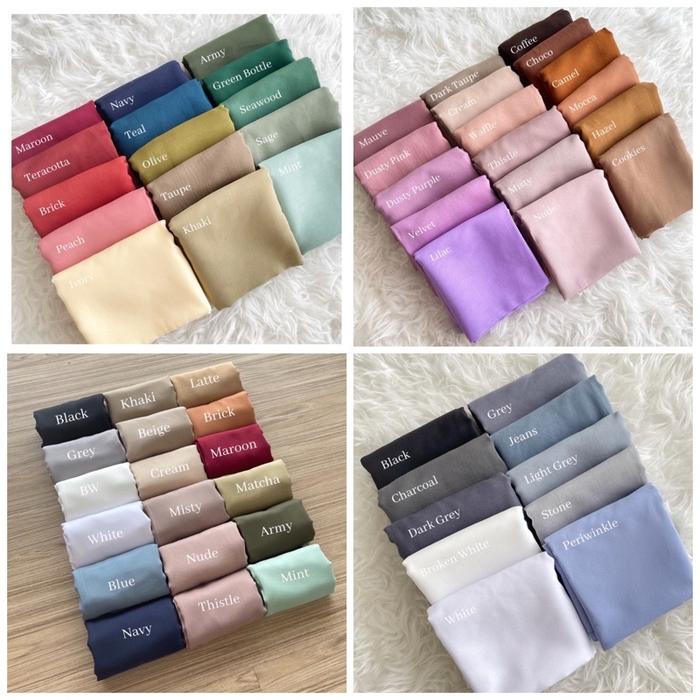 Promo Basic Voal Umama Dan Paris Premium Tersedia 100+ Warna - Jakarta ...