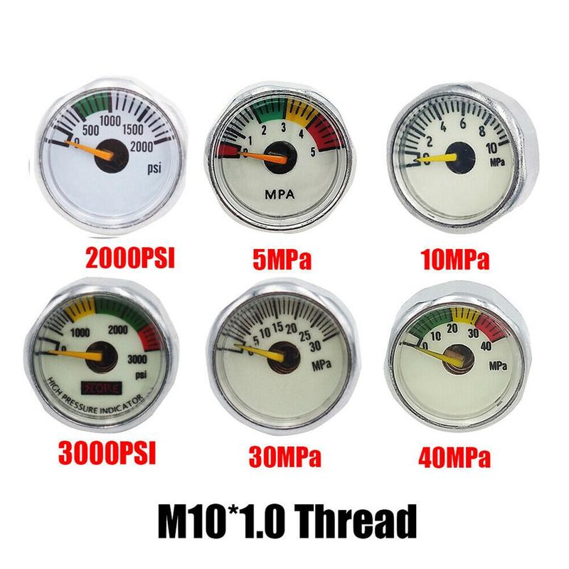 [TESE] Pcp Air Pressure Gauge for Air Mini Micro Manometer M10*1.0 ...