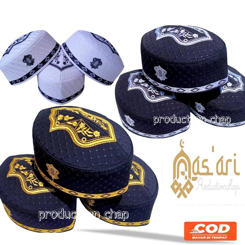 PECI MALAYSIA TROMPAH/TERMURAH Kopiah Songkok Muslim Kain Motif Dewasa ...