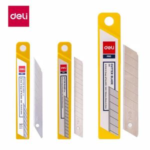Hộp 10 lưỡi dao rọc giấy Deli E2011/E2012/E2015 dao rọc - TikTok Shop ...