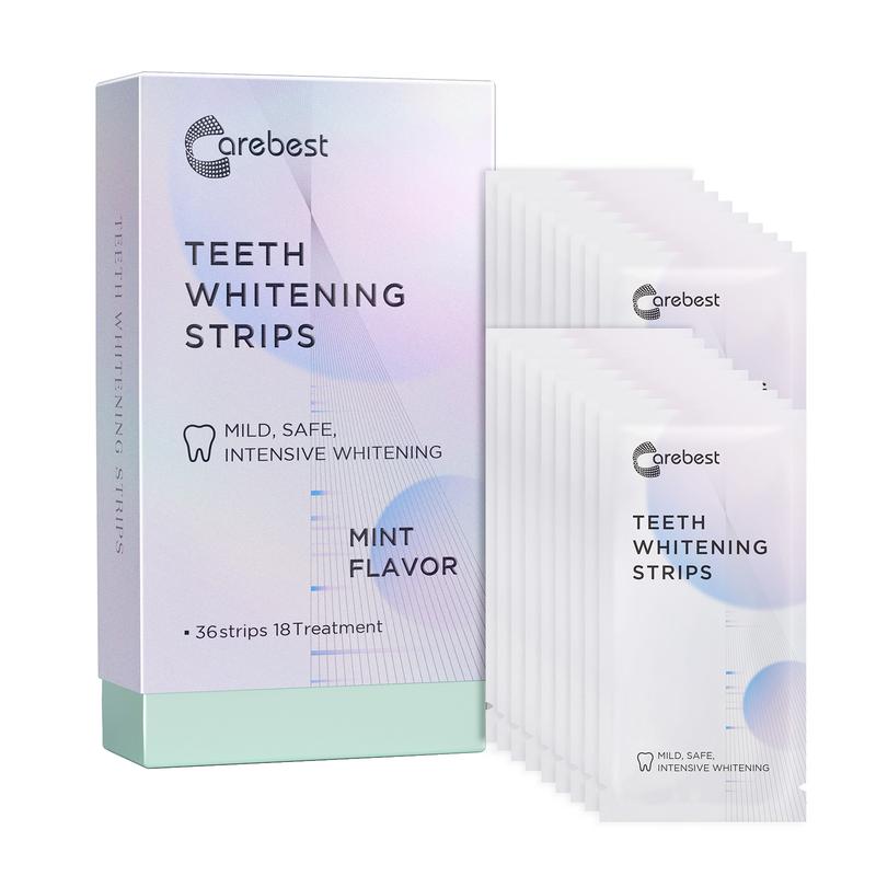 CAREBEST Teeth Whitening Strips for Sensitive Teeth 36 Teeth Whitening ...