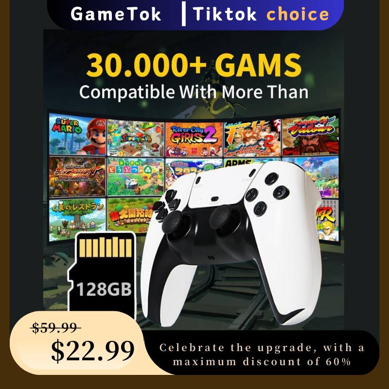 【Upgraded Version】2025 M15 Retro Game Console,Revisit Classi - TikTok Shop