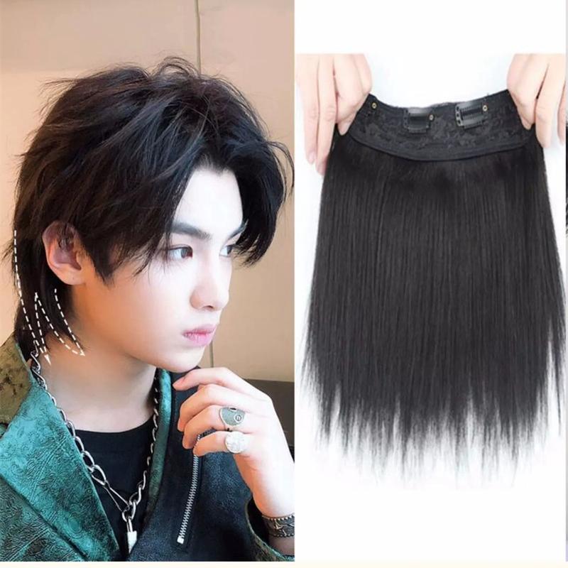 Anchovy Wig Men's Short Hair Handsome Hair Extension Invisible - TikTok ...