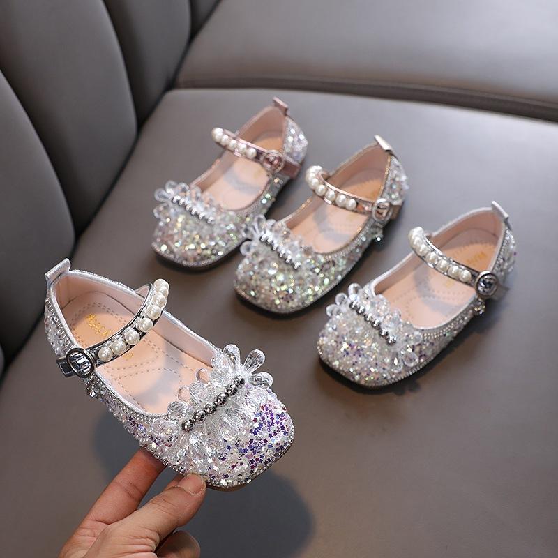 Flatshoes Import Anak Cewek Model Princess Sandal Sepatu Pesta - Shop ...