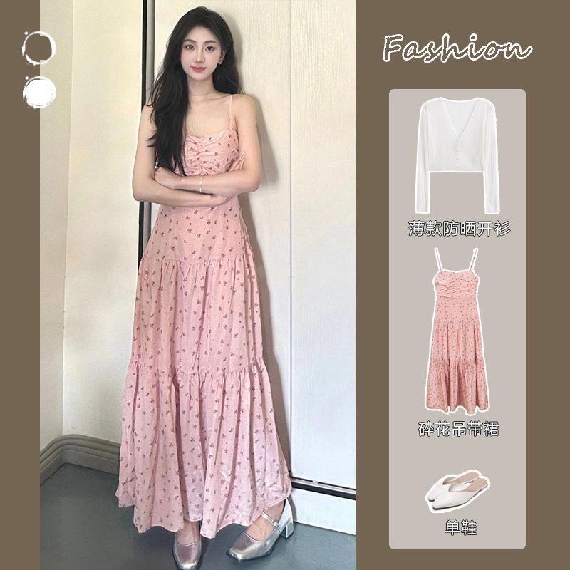 Pakaian Musim Panas Wanita, Rekaan Tali Bunga Comel dan Seksi, - TikTok ...