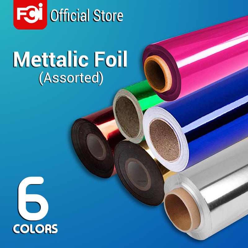 FCI METALLIC FOIL 200M Variety of Beautiful Colors Foil for - TikTok ...