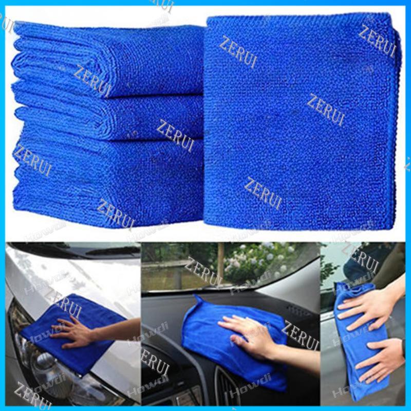 Tuala Pembersih Microfiber, ZR, Tebal dan Lembut, 30x30cm, Sesuai ...