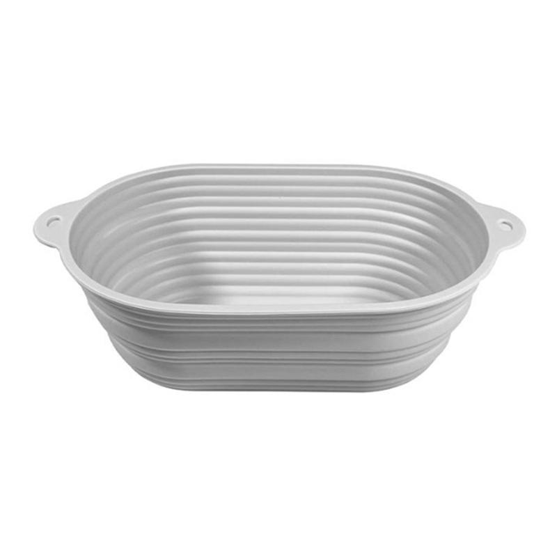Silicone Dough Bowl Light Oval Cake Baking Tray Baking Mold Household ...