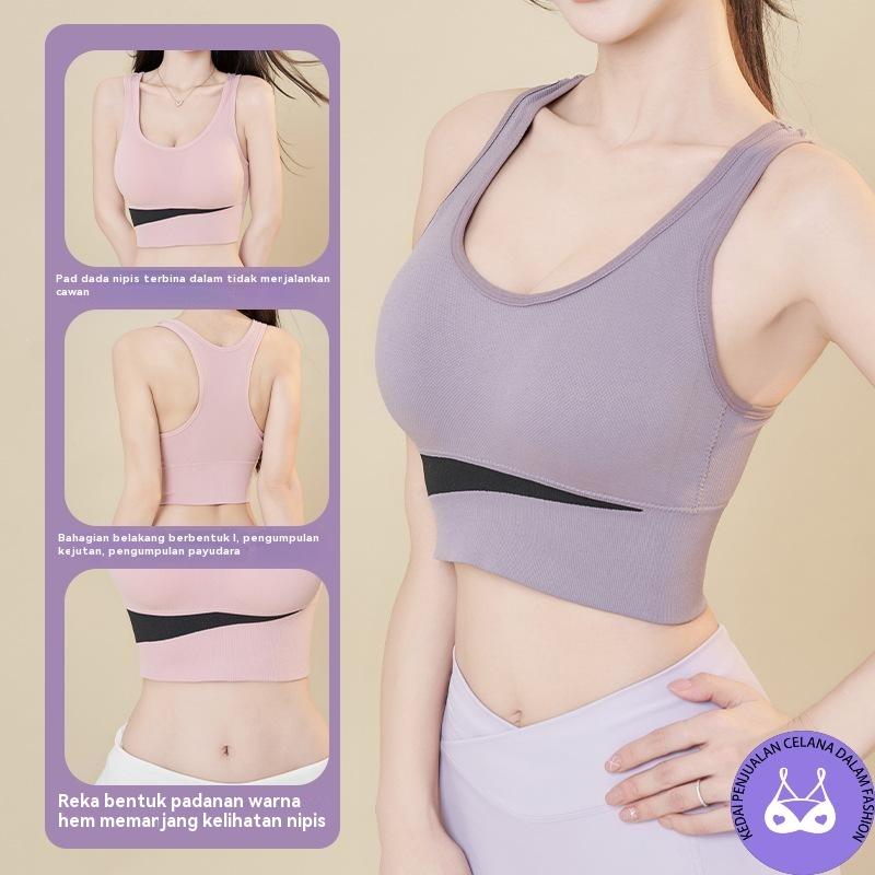 Bra Sukan, Set Sut Lari dan Yoga Wanita, Kalis Kejutan dan Anti-Kendur, - TikTok Shop Malaysia