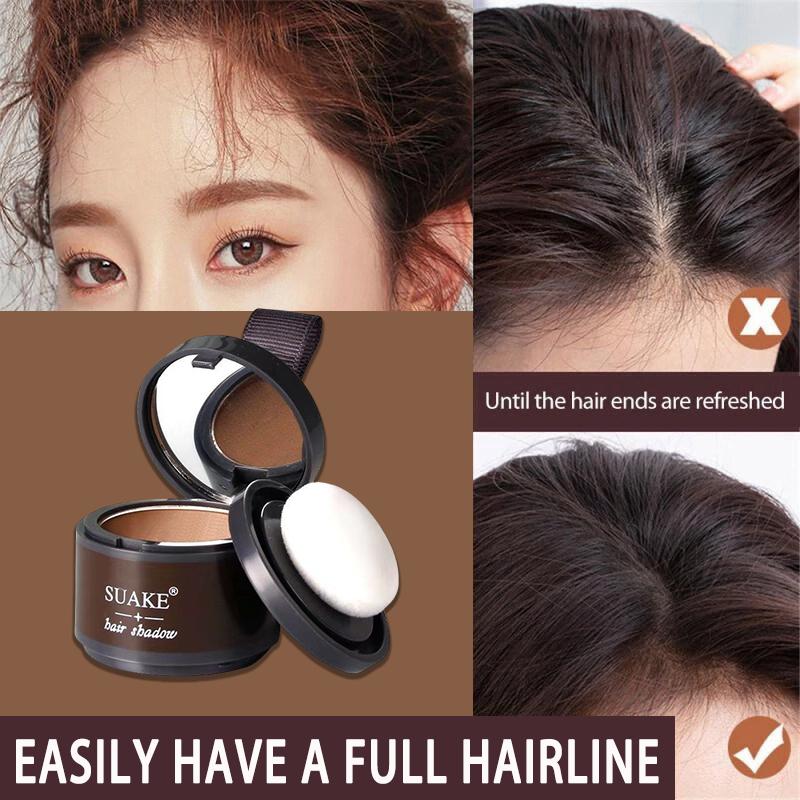 Hair Shadow Powder Hairline Shadow Powder Waterproof Concealer - TikTok ...