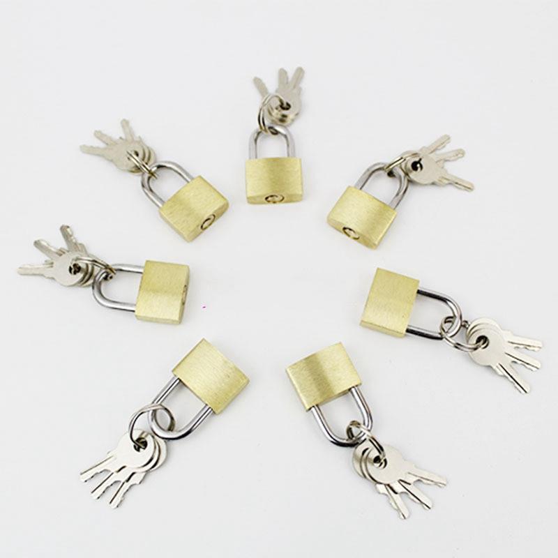 20mm Small Copper Lock Luggage Case Padlock Backpack Lock Pull - TikTok ...