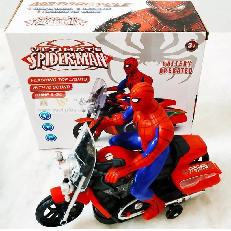 MAINAN MOTOR SUPERHERO SPIDERMAN GO MAINAN ANAK SPIDERMAN RIDER - Shop ...