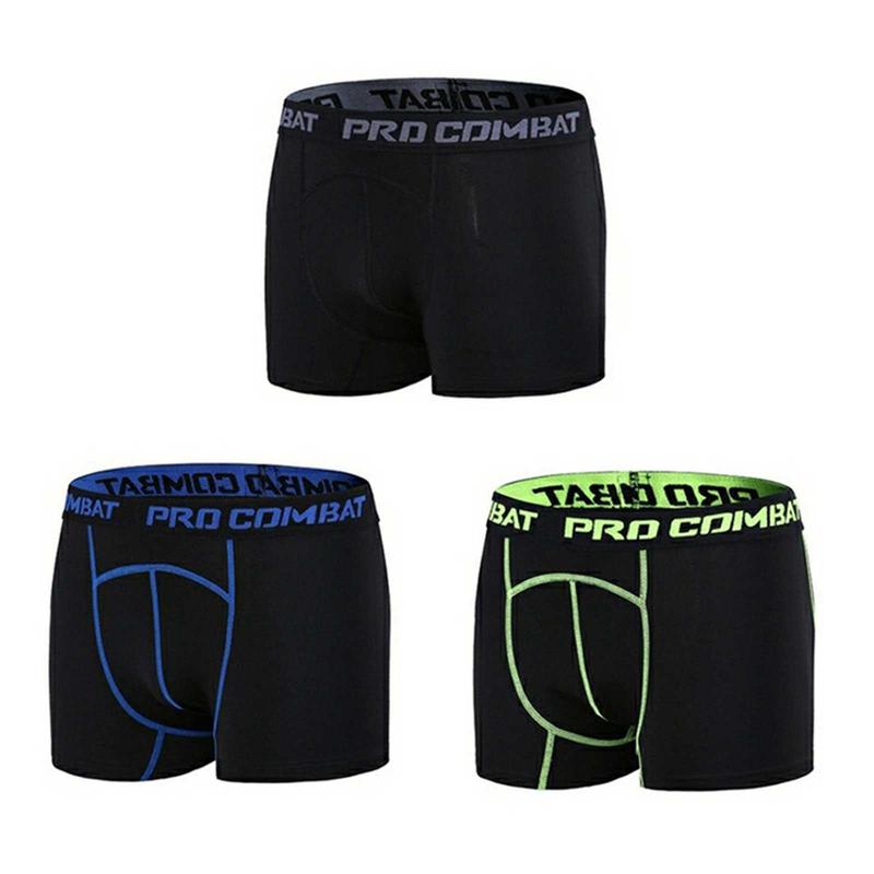 Men's Training Running Boxers Quick Dry Tight Fitness Shorts - TikTok ...