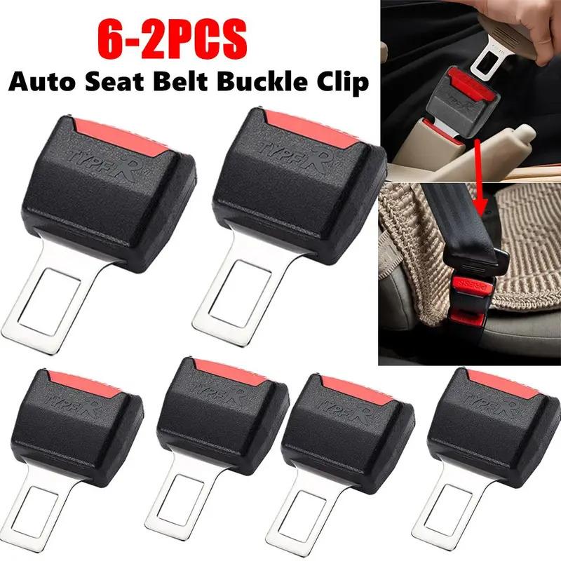 6-2PCS Car Safety Belt Extender Seat Belt Padding Extension Buckle ...