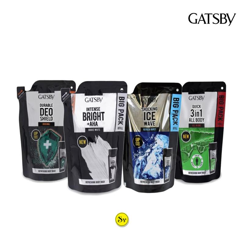 Gatsby Refill Refreshing Body Wash All in One 450ml Sabun Cuci Muka ...
