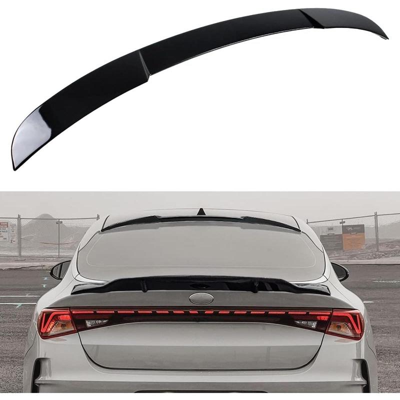 M Style High Kick KDM Gloss Black Far Glass Window Roof Spoiler Wing ...
